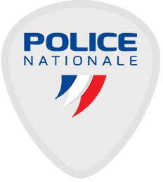 Ecusson brodé de direction Police Nationale